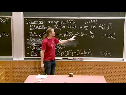 15. Dynamic Programming, Part 1: SRTBOT, Fib, DAGs, Bowling - YouTube