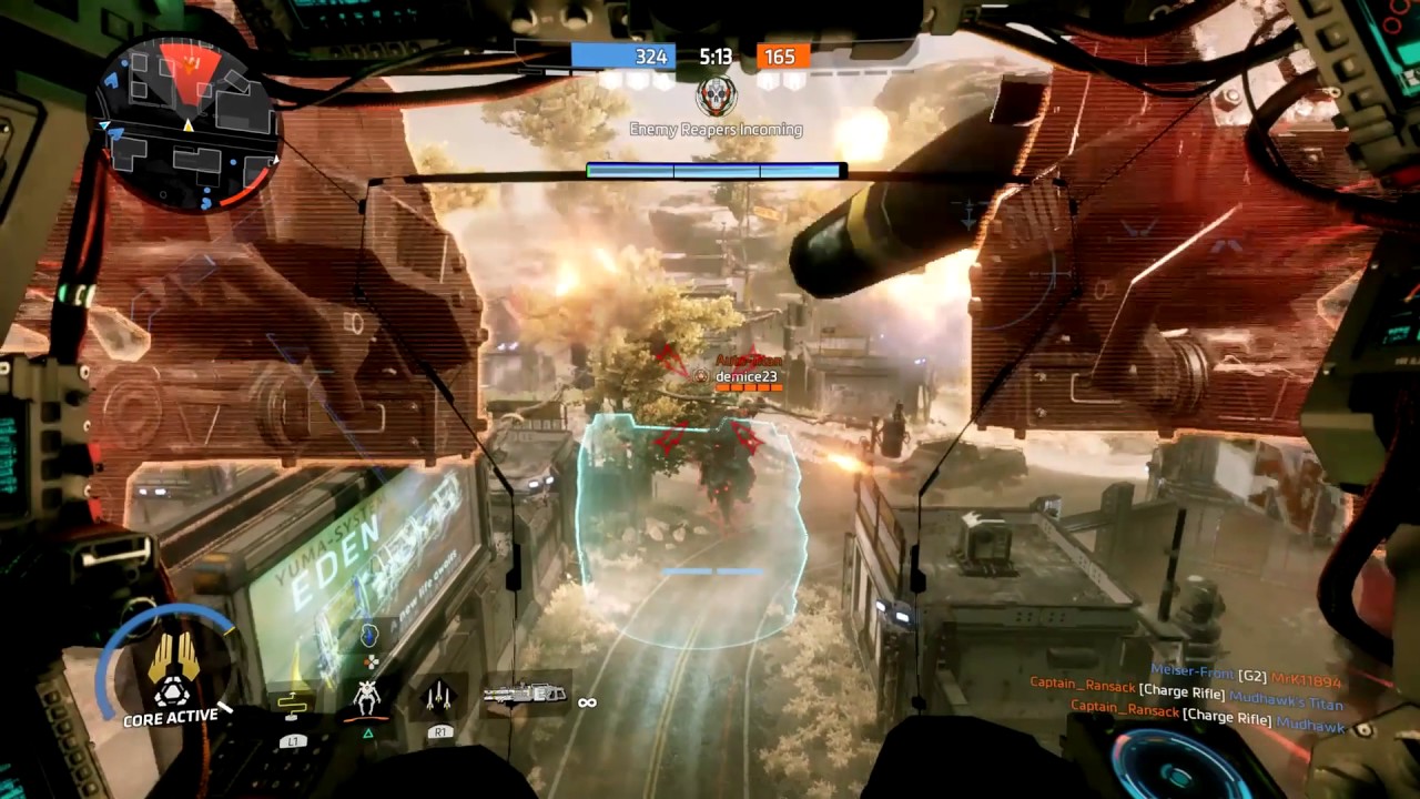 Titanfall 2 Northstar Titan Mech Flight Core TF2 HD 1080p PS4 - YouTube