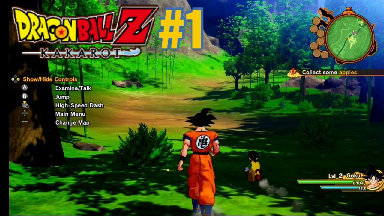 DRAGON BALL Z KAKAROT Gameplay Walkthrough Part 1 [Nintendo Switch ...
