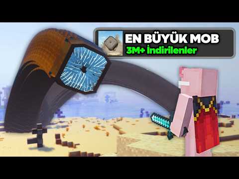 Minecraft'ta EN BÜYÜK MOB'LARI Test Ettim...