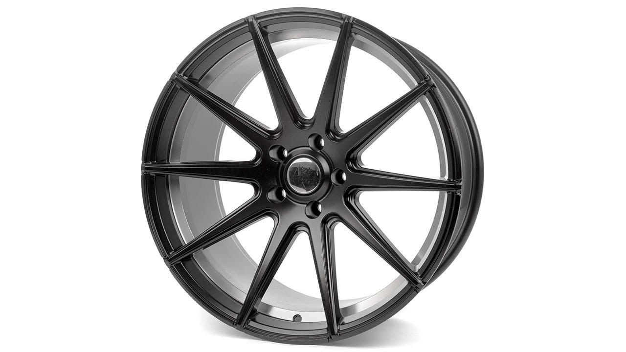 CHEETAH WHEELS CV.01 deep concave satin black undercut polish ...