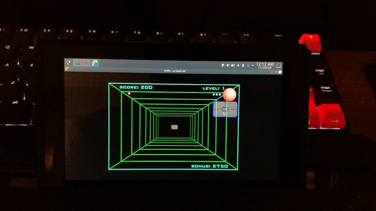 Flashpoint and Ruffle via Linux on Nintendo Switch - YouTube