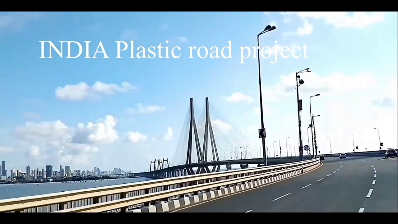 india plastic roads - YouTube