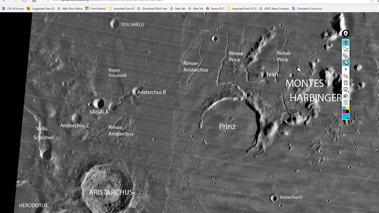 Looking For a Lunar Valley - YouTube