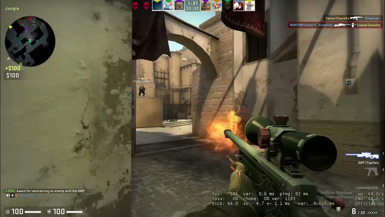 CS:Go CRAZY MAGICAL Ace... #shorts #csgo #Ace #AWP - YouTube