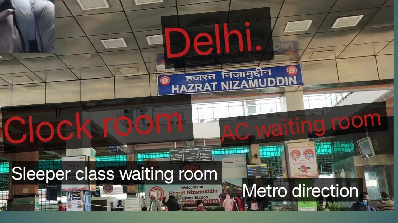 Clock Room In Hazrat Nizamuddin Railway Station Delhi Sleeper Class clock-room-in-hazrat-nizamuddin-railway-station-delhi-sleeper-class