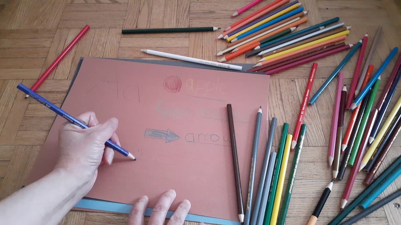 My Alphabet Book Letter Aa - YouTube