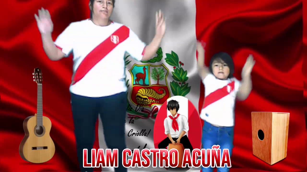 Liam Castro Acuña 31-10-2020 DIA DE LA CANCION CRIOLLA - YouTube