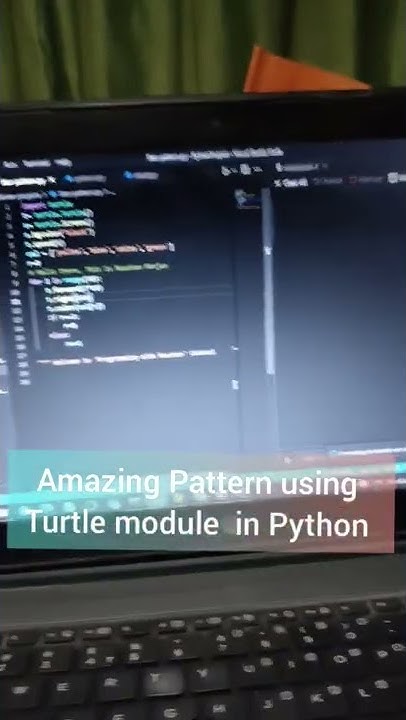 Star Graphics Design Python Turtle Graphics Design || Python | ProgramsKart - YouTube