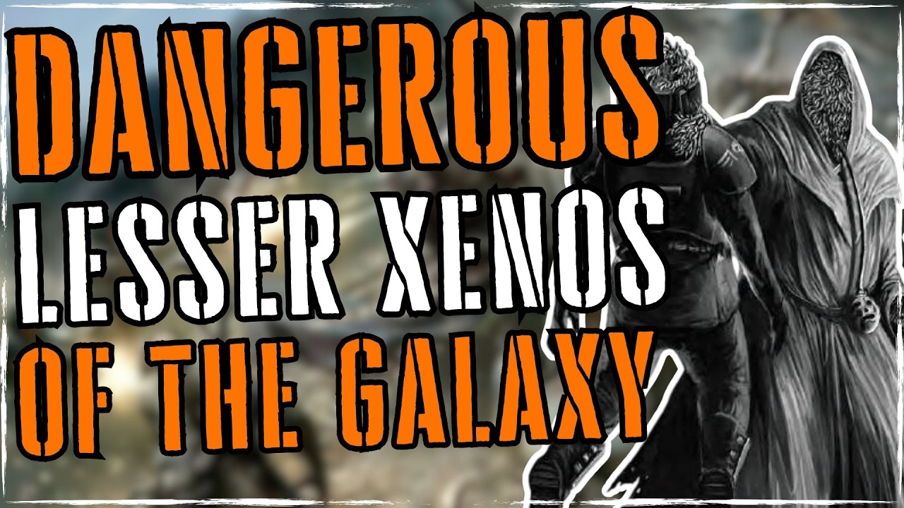 Eldritch XENOS Species Everyone Should Know | WARHAMMER 40K LORE - YouTube