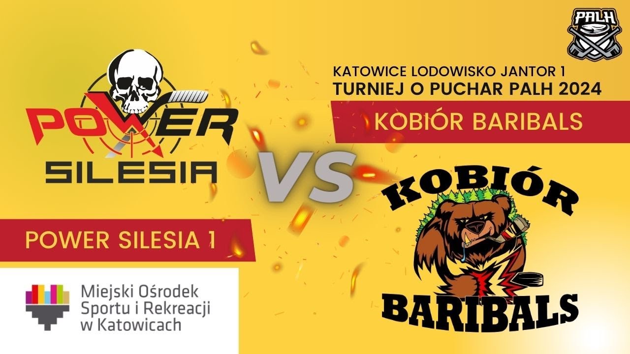 Turniej PALH 12.04.2024 | BARIBALS KOBIÓR - KS POWER SILESIA 1 | NA ...