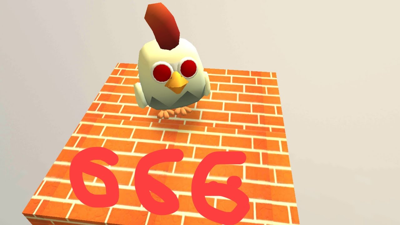 Invoqué a Scary Chicken 666 en Chicken gun versión v 2.8.06 [Diego ...