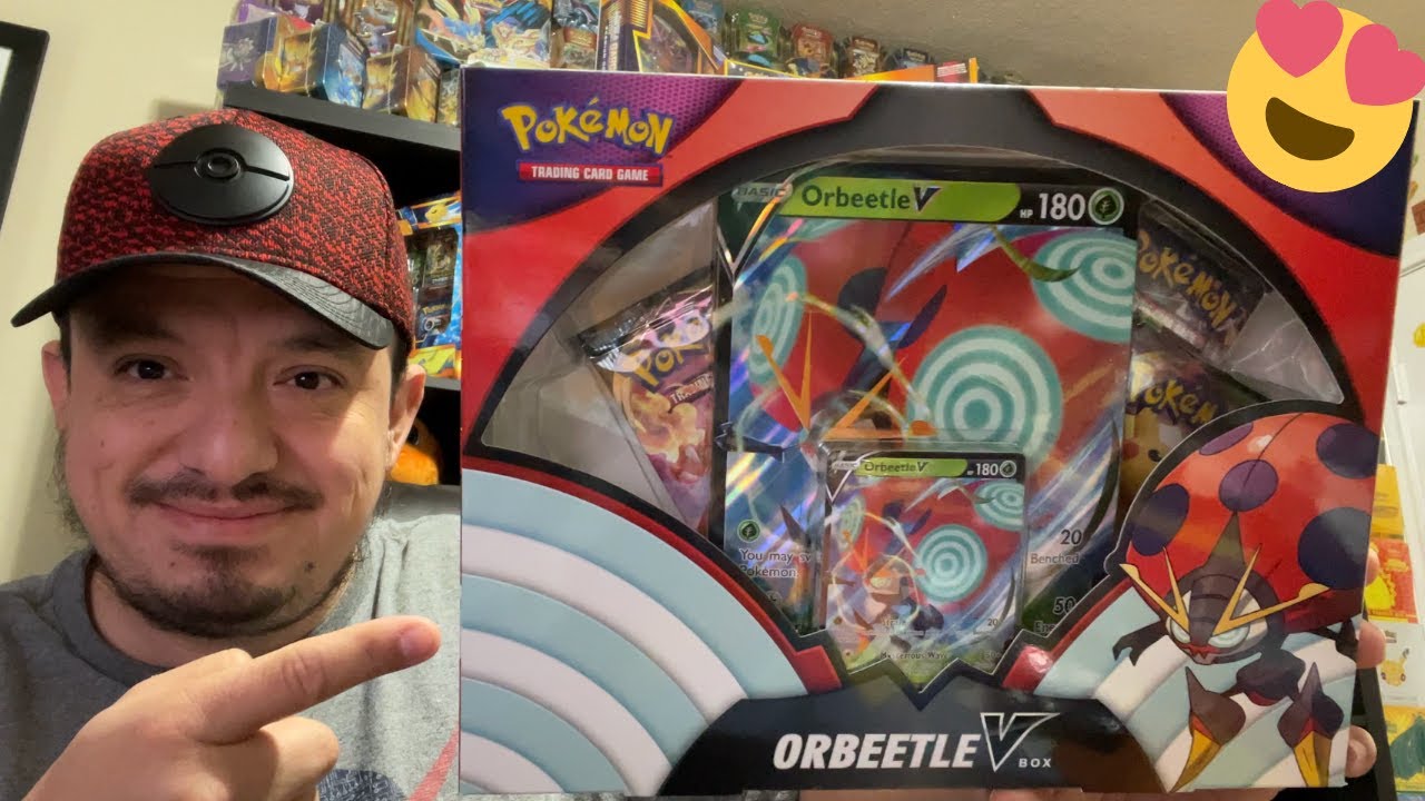 *POKEMON BOX* Orbeetle V Box Opening - YouTube