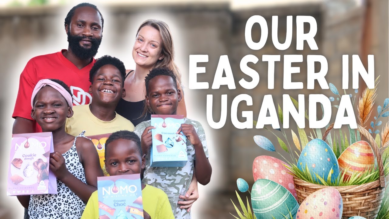 EASTER SUNDAY CHAOS! Treasure Hunt with Our Kids in Uganda 🐣🎉 - YouTube