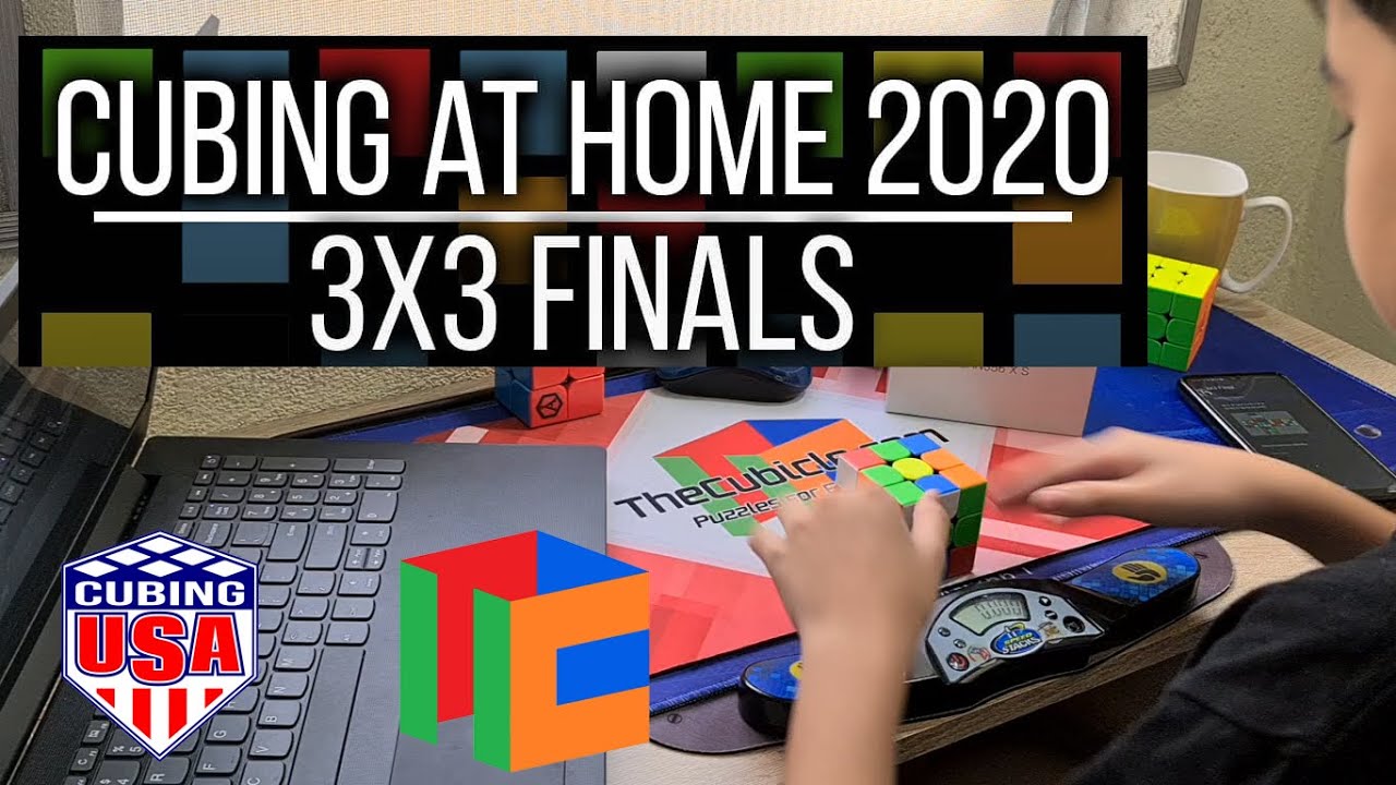 Winning 3x3 average | Cubing at Home 2020 - YouTube