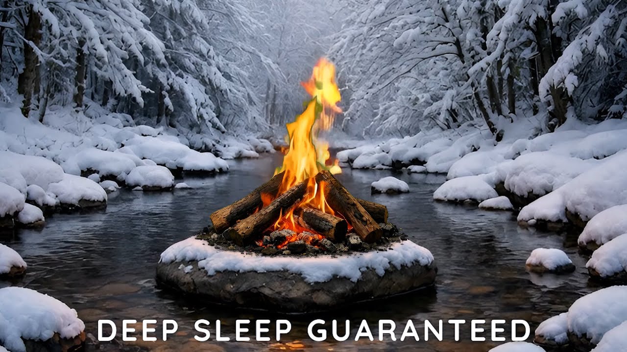Cozy Pan Flute Music ⛄ Relaxing Instrumental for Deep Sleep, Stress ...