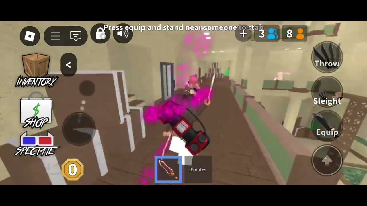 Mm2 Murderer Round - YouTube