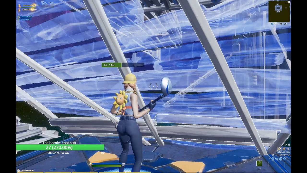 Fortnite with Msf Evans and another bot - YouTube