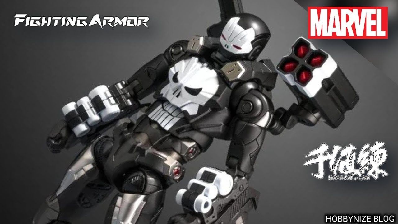 Marvel Fighting Armor Punisher Limited Edition Action Figure by ...