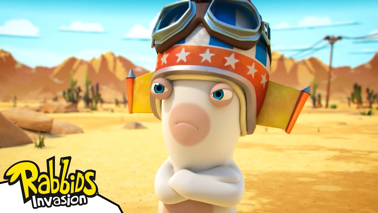 Schmollender Rabbid 😑 | Rabbids: Invasion der Rabbids 🐰 | Cartoon für ...