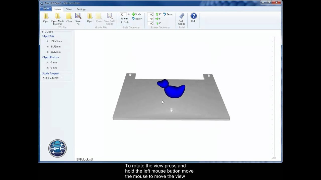 Axon - How To Rotate The View - YouTube