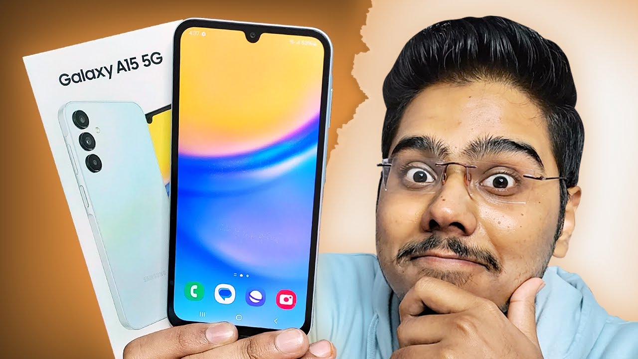 Samsung A15 5G Unboxing & First Impressions|6.5'' sAmoled Display, 50MP ...