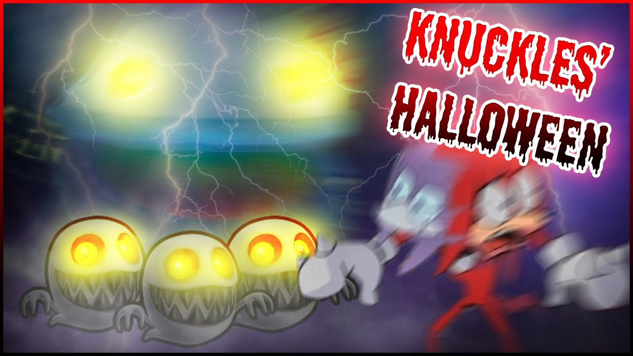 Sonic The Hedgehog Shorts: Knuckles' Halloween 🎃🎃🎃 - YouTube