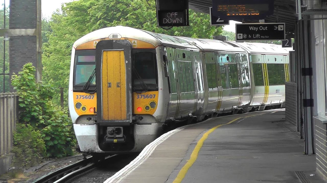 375607 Passes Folkestone Central - YouTube