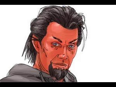 How to draw Azazel from X-Men - First Class - YouTube