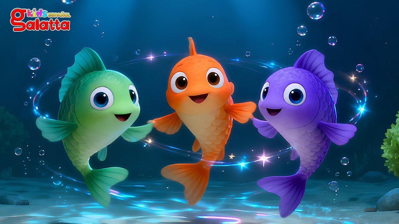 Canción del pez en el estanque - Fish in the Pond Song | Spanish Rhymes ...