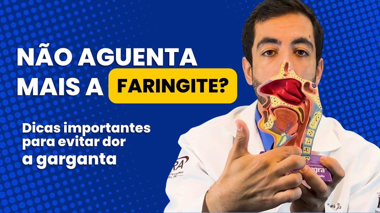 Faringite - o que fazer para acabar com os sintomas? - YouTube