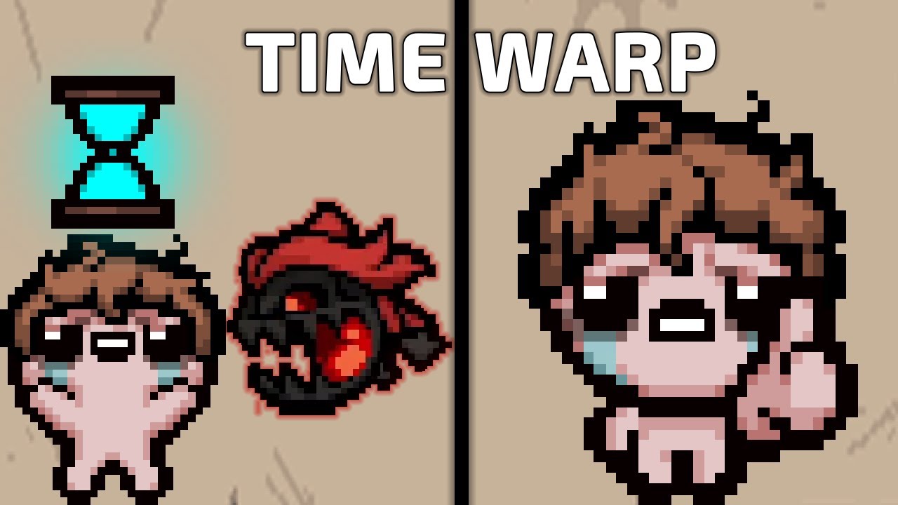 Using Timewarp to remove Dark Esau in The Binding of Isaac... - YouTube