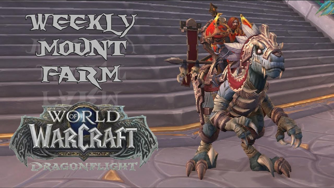 World Of Warcraft: Weekly Mount Farm S.1 - E.34 - YouTube