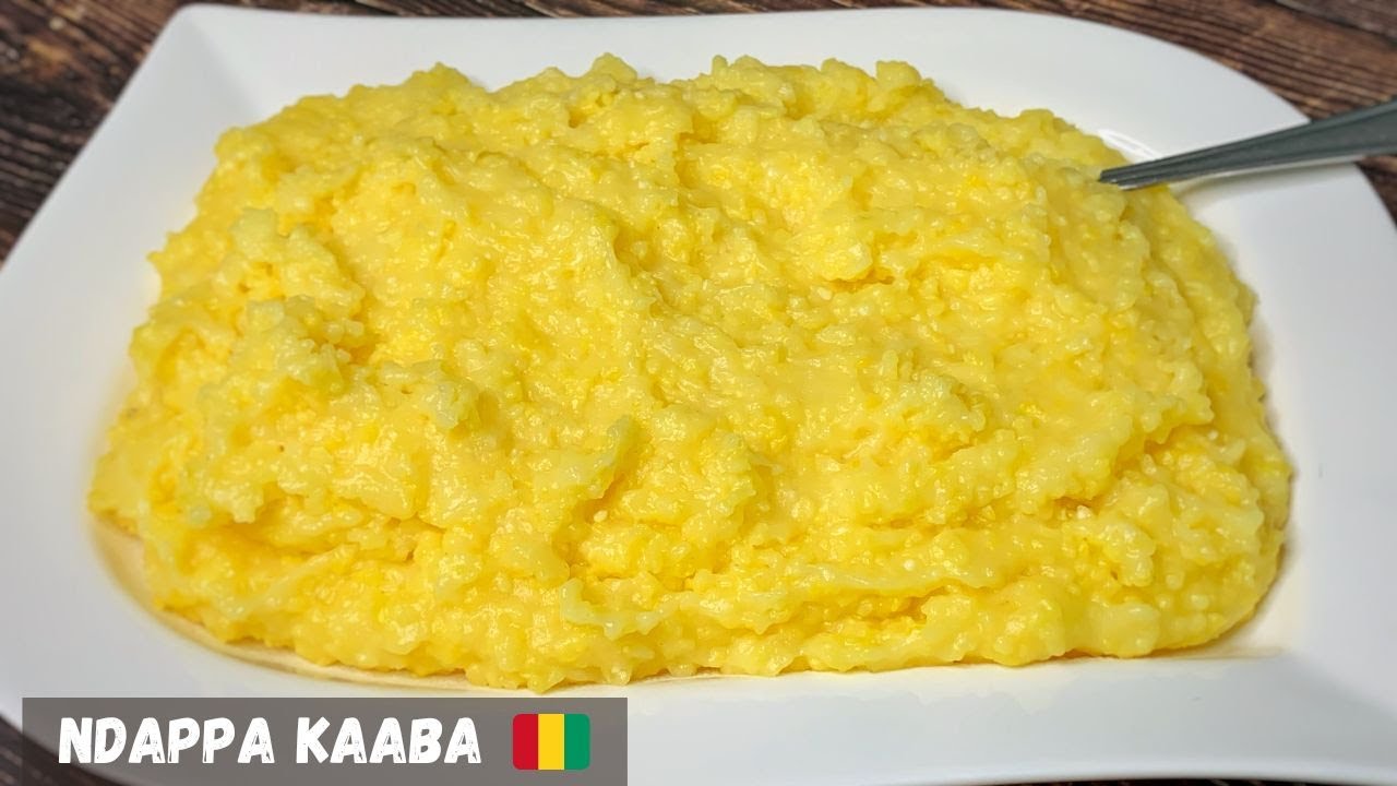 NDAPPA Kaaba 🇬🇳 | Dhapa | Guinean Polenta (Guinean Food Recipe) - YouTube