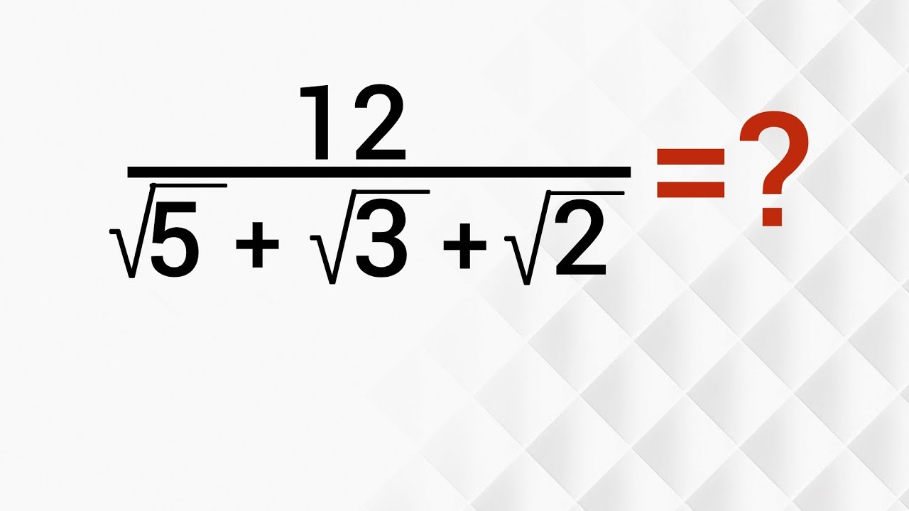 Indian l can you evaluate this? l A Very Nice Algebra Question l Math ...