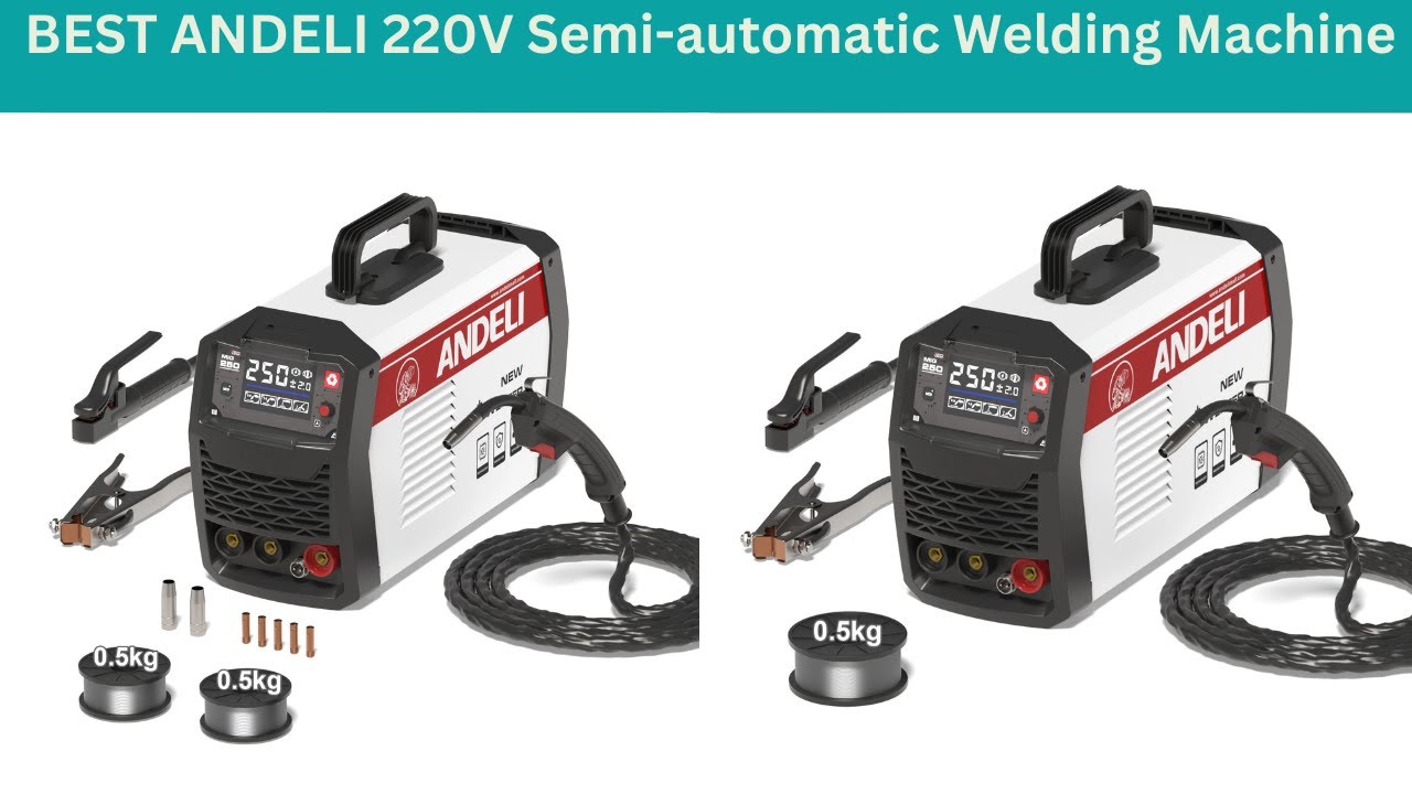 ANDELI 220V Semi-automatic Welding Machine Lift TIG MMA MIG 3 in 1 ...