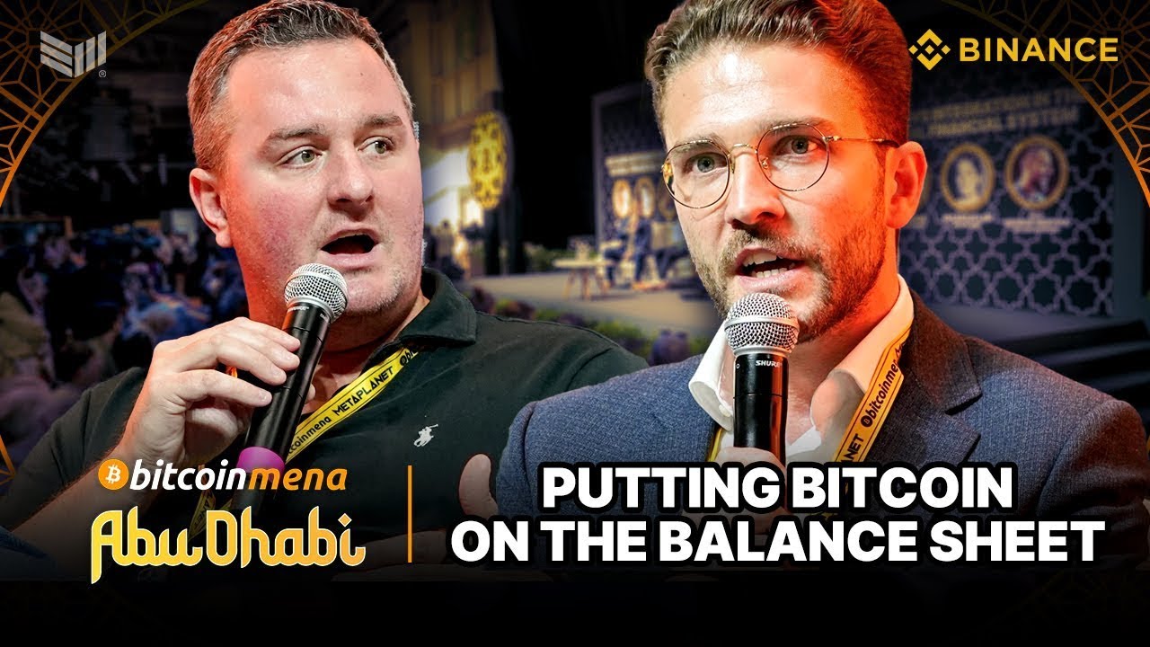 Putting Bitcoin on The Balance Sheet w/ Siddarth Bharwani, Alexandre Laizet, Patrick Lowry - YouTube