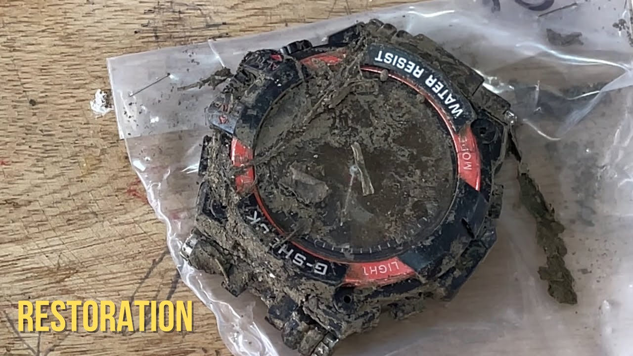 Muddy G-Shock Watch Restoration: From Paddy Field to Precision ...