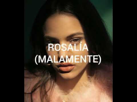 Malamente- Rosalia (LETRA) - YouTube