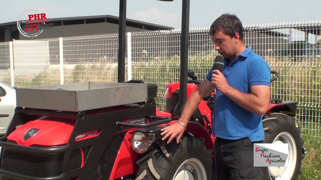 Clip BERGER Machines Agricoles - YouTube