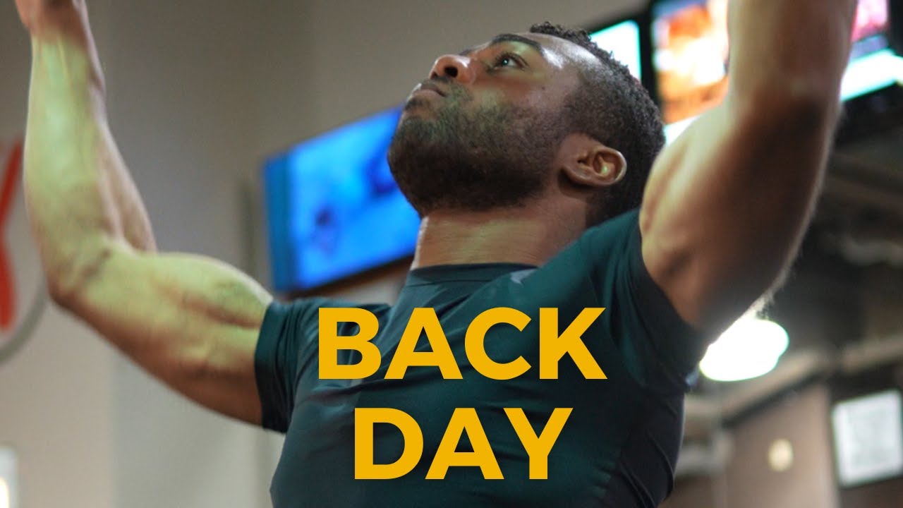 Living Fit and Healthy Vlog 3 | Back Day: Traps, Seated Rows, Lat ...