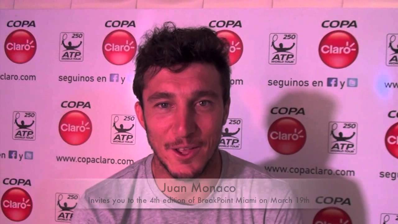 Juan Monaco invites you to BreakPoint Miami 2014 - YouTube