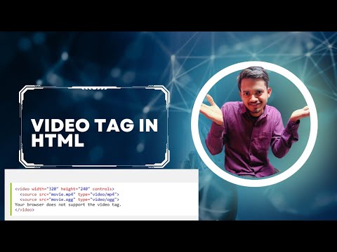 Video tags in html | how to add video in webpage - YouTube