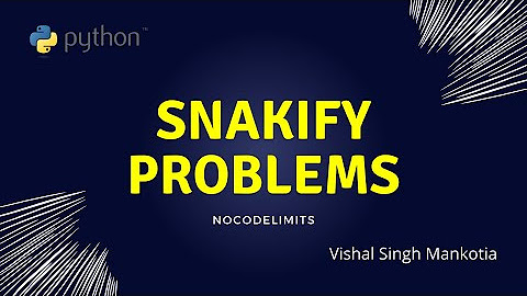 Snakify Problems || Answers || Python Tutorial - YouTube