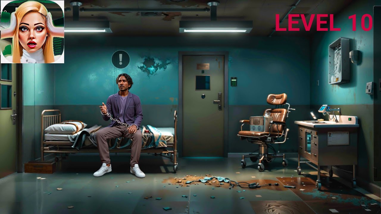 Mental hospital escape room level 10 - YouTube
