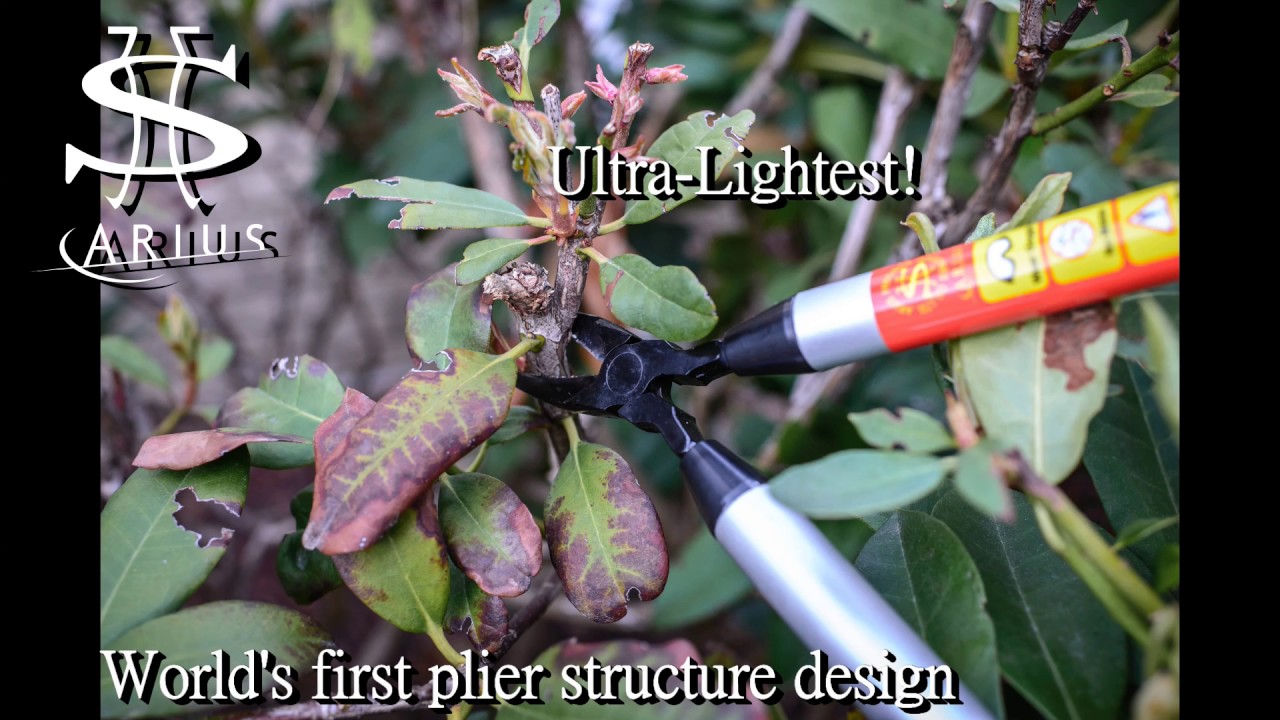 Arius Ultra-Light Plier Branch Lopper ( World Lightest ) - YouTube