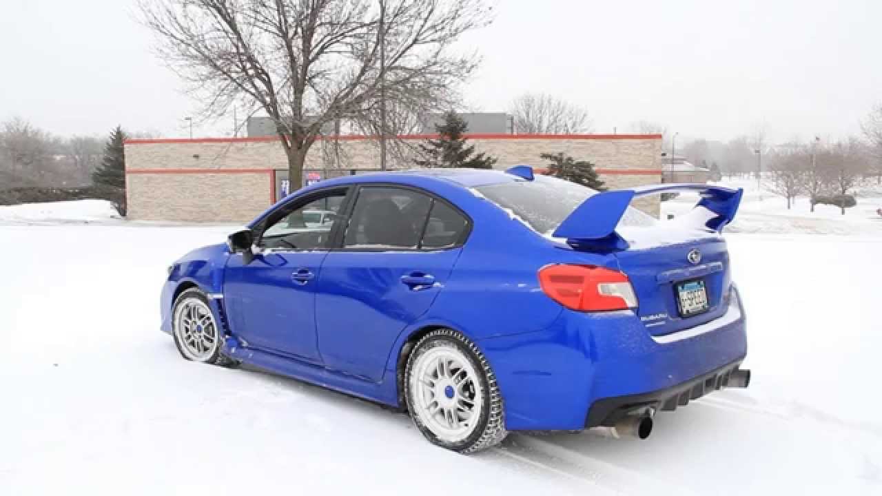 2015 STi SNOW SHENANIGANS - YouTube