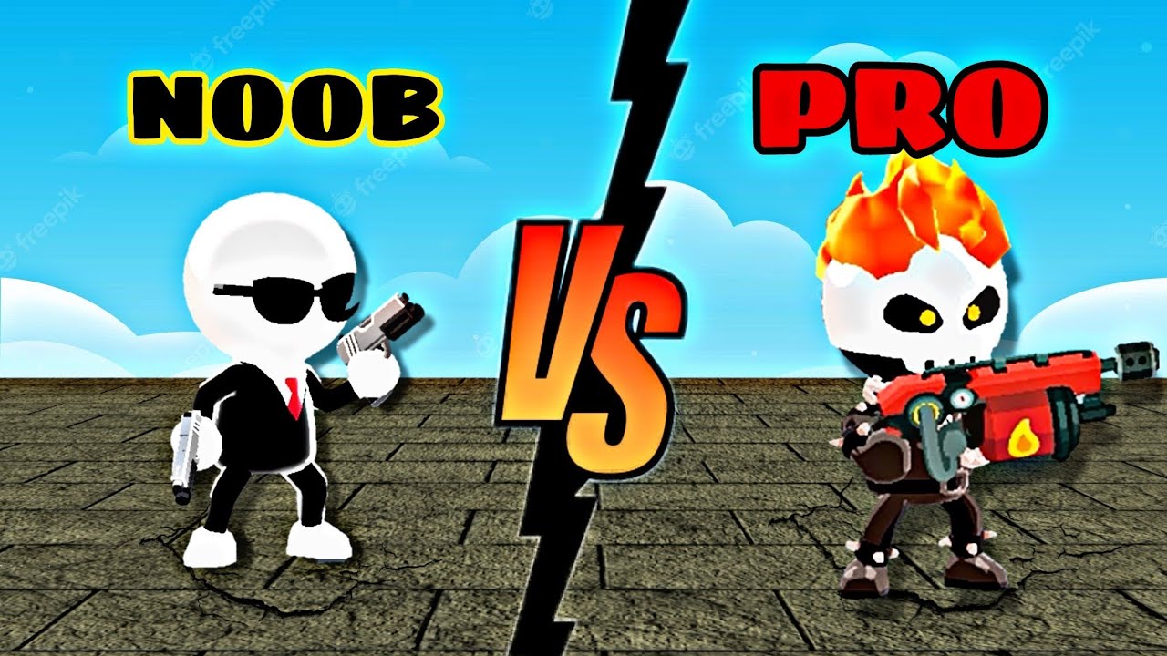 NOOB vs PRO in Johnny Trigger game - YouTube