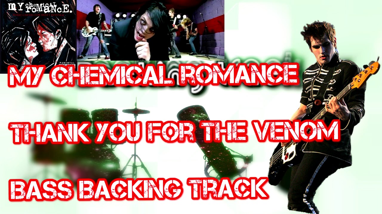 My Chemical Romance Thank You For The Venom (Backing Track) - YouTube