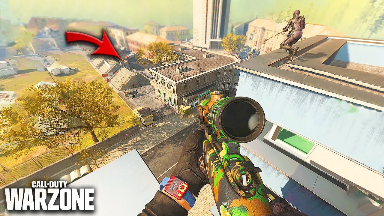 This was the Perfect Position in Warzone - YouTube